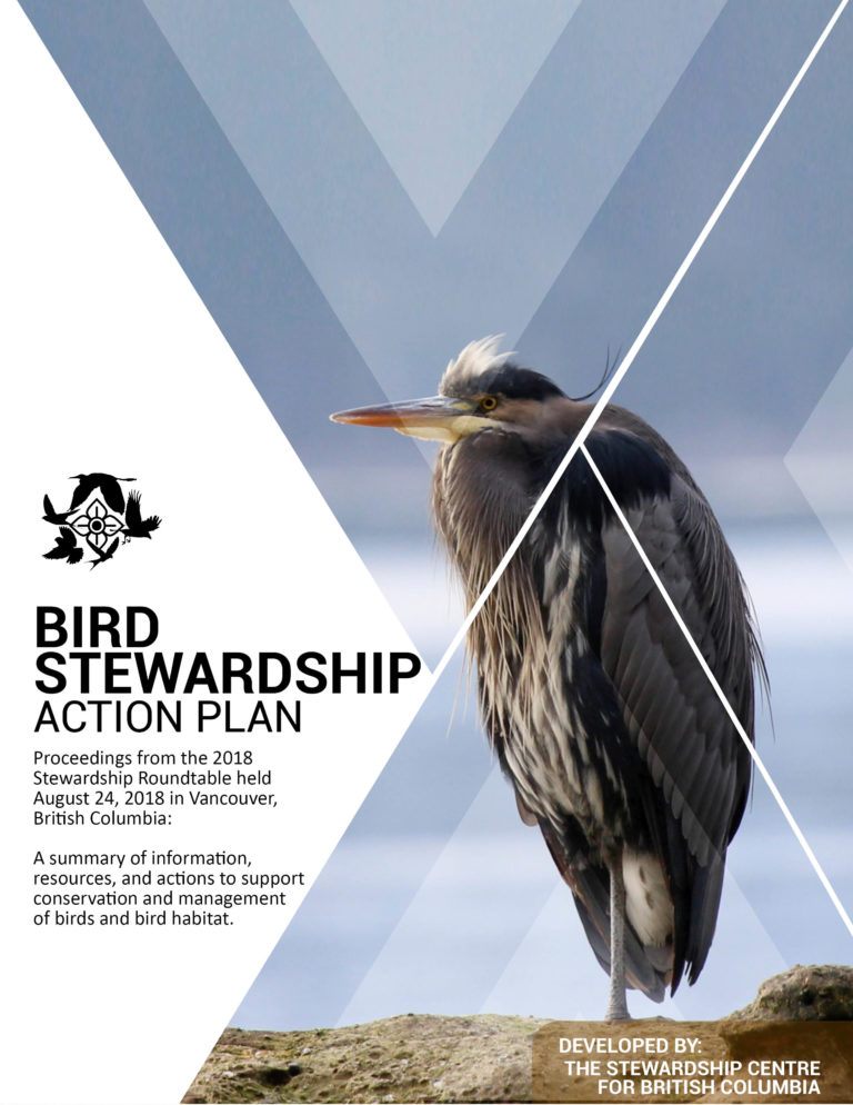 2018 Action Plan - Cover - Stewardship Centre for BC