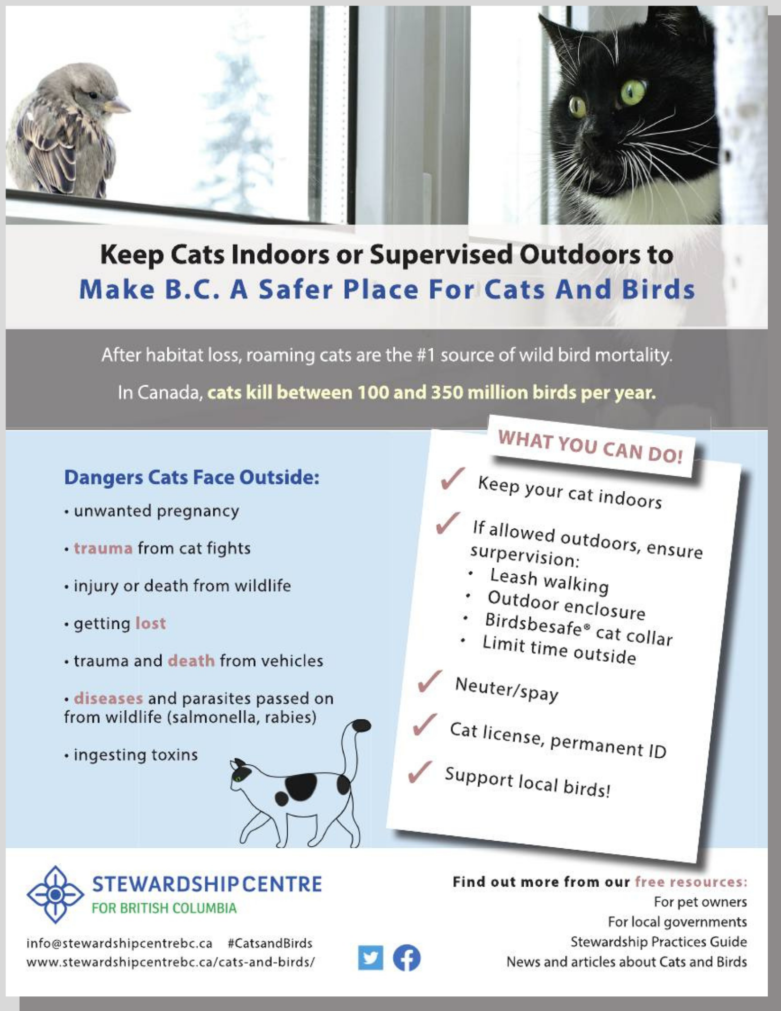 Cats and Birds Resources - Stewardship Centre for BC